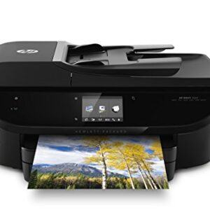 HP Envy 7640 Wireless All-in-One Photo Printer with Mobile Printing, HP Instant Ink or Amazon Dash replenishment ready (E4W43A)