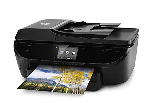 HP Envy 7640 Wireless All-in-One Photo Printer with Mobile Printing, HP Instant Ink or Amazon Dash replenishment ready (E4W43A)