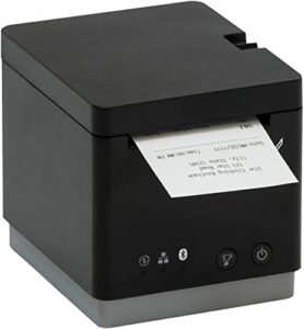 star micronics mc-print2 mcp21lb 2 inch thermal pos receipt printer with cloudprnt, black – usb-b, ethernet, bluetooth, usb host, lightning – 203 dpi, 250mm/sec, auto cutter, monochrome – ykgav