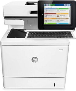 hp color laserjet enterprise m577dn (b5l46a#bgj) duplex 3600 dpi usb/ethernet laser multifunction printer (renewed)