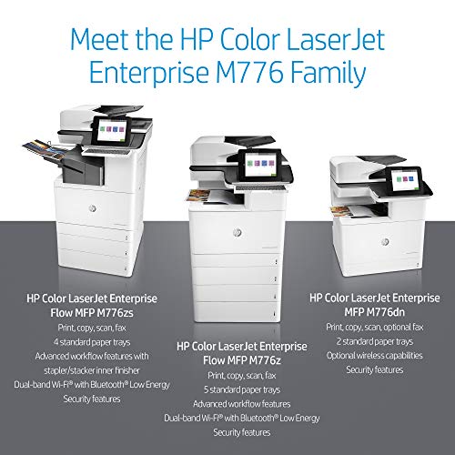 HP Color LaserJet Enterprise Multifunction M776dn All-in-One Duplex Printer with JetIntelligence (T3U55A)