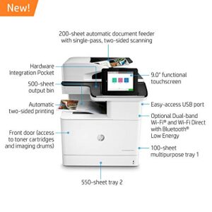 HP Color LaserJet Enterprise Multifunction M776dn All-in-One Duplex Printer with JetIntelligence (T3U55A)