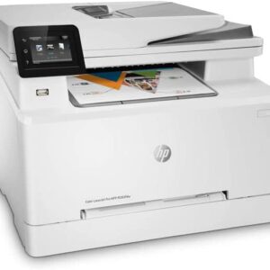 HP Laserjet Pro MFP M283cdwF All-in-One Wireless Color Laser Printer, White - Print Scan Copy Fax - 22 ppm, 600x600 dpi, 8.5x14, Auto 2-Sided Printing, 50-Sheet ADF, Ethernet- External 64GB Drive