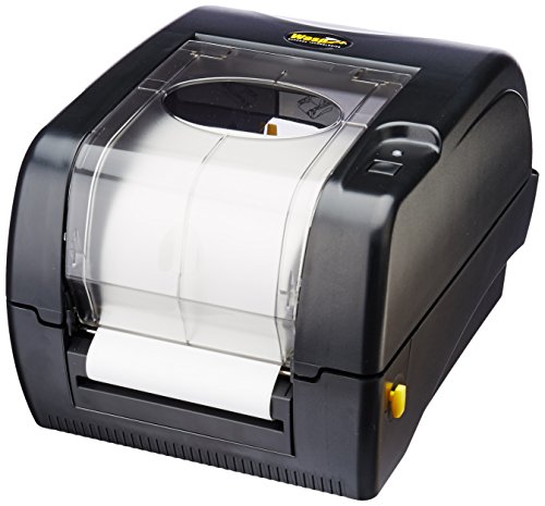 Wasp WPL305 Monochrome Direct Thermal Label Printer with Reflective Media Sensor, 5 in/s Print Speed, 203 dpi Print Resolution, 4.25" Print Width, 110/220V AC