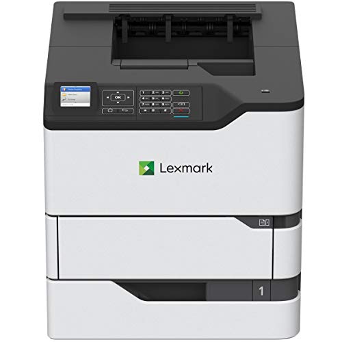 Lexmark MS820 MS821dn Laser Printer - Monochrome - 1200 x 1200 dpi Print - Plain Paper Print - Desktop - 55 ppm Mono Print - A6, Oficio, Envelope No. 7 3/4, Envelope No. 9, B5 (JIS), A4, Legal, A5, Le