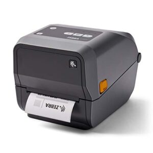 zebra zd620t thermal transfer desktop printer 300 dpi print width 4 in ethernet serial usb zd62043-t01f00ez (renewed)