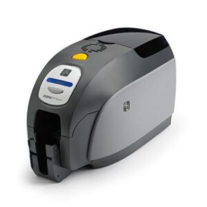 zebra zxp 3 id card badge printer single side (renewed)