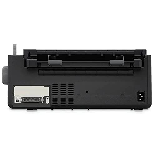 Epson LQ-590II Impact 24-Pin 80-Column Dot Matrix Printer with Serial Connectivity, Black - Single-Function Monochrome Invoice Printer, Print Speed up to 584 CPS