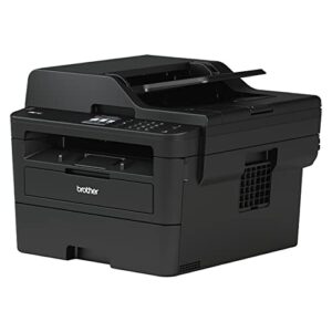 Brother L-2730DW Compact Monochrome All-in-One Laser Printer I Print Copy Scan Fax I Wireless I Mobile Printing I Auto 2-Sided Printing I ADF I 2.7" Touchscreen I Print Up to 36 ppm + Printer Cable