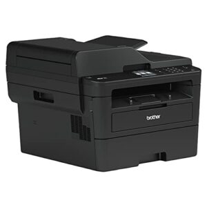 Brother L-2730DW Compact Monochrome All-in-One Laser Printer I Print Copy Scan Fax I Wireless I Mobile Printing I Auto 2-Sided Printing I ADF I 2.7" Touchscreen I Print Up to 36 ppm + Printer Cable