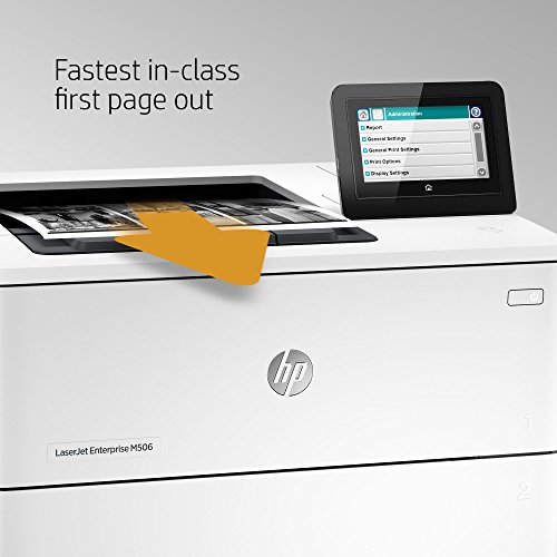 HP LaserJet Enterprise M506x Wireless Monochrome Printer, (F2A70A)