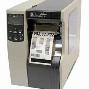 Zebra 113-801-00000 110xi4 Tabletop Label Printer, 300 DPI, Serial/Parallel/USB, Monochrome, 15.5" H x 10.31" W x 20.38" D