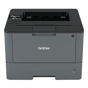 brother hl-l5200dw wireless monochrome single-function laser printer, gray – print only – 42 ppm, 1200 x 1200 dpi, 8.5″ x 14″ legal, 256mb memory, auto duplex printing, ethernet