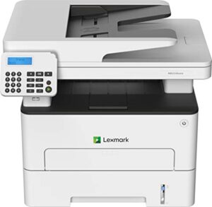 lexmark mb2236adw multifunction laser printer, monochrome, wireless networking with duplex printing (18m0400)