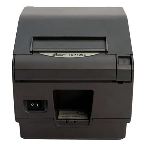 Star Micronics TSP743II SP700 (Newer Version of SP742ME) Ethernet Impact Kitchen Thermal Receipt Printer for Restaurant Order Coupon and Tickets, Auto Cutter, External Power Supply - JTTANDS