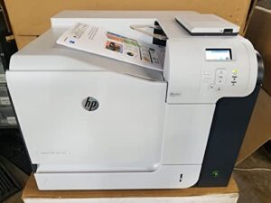 hp laserjet enterprise 500 color m551dn, (cf082a) (renewed)