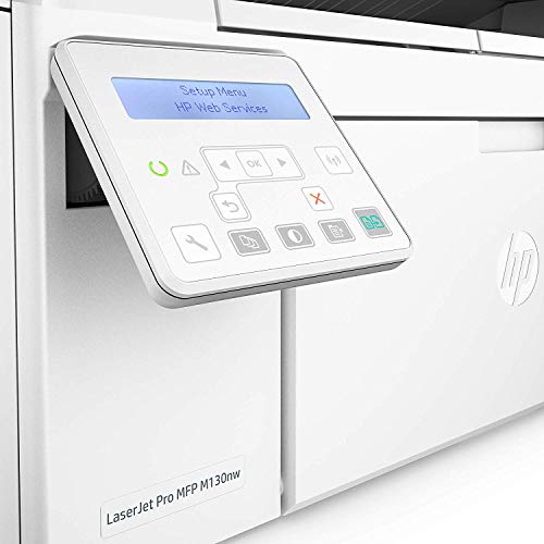 HP LaserJet Pro M130nw All-in-One Wireless Laser Printer, Works with Alexa (G3Q58A). Replaces HP M125nw Laser Printer