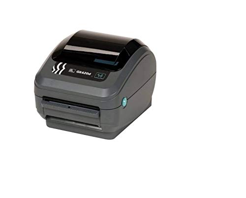 Zebra GK420d Direct Thermal Monochrome Printer 203dpi USB Ethernet GK42-202210-000 (Renewed)