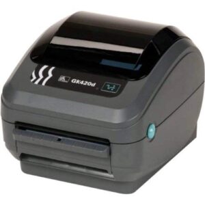 Zebra GK420d Direct Thermal Monochrome Printer 203dpi USB Ethernet GK42-202210-000 (Renewed)