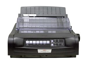 oki 91909701 microline 420 dot matrix printer,black