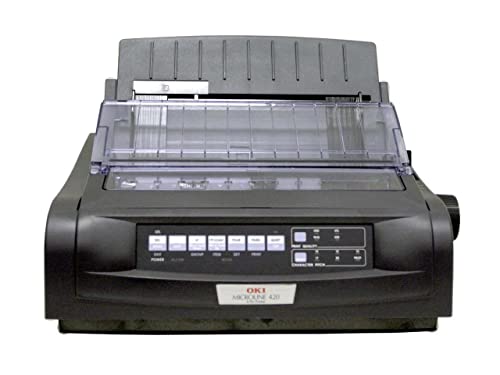 Oki 91909701 MICROLINE 420 Dot Matrix Printer,Black