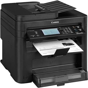 Canon imageCLASS MF236n All-in-One Wired Monochrome Laser Printer with USB and Ethernet Connectivity, Black - Print Scan Copy Fax - 24 ppm, 600 x 600 dpi, 256MB Memory, 35-Sheet ADF