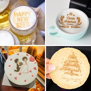 Mcilpoog 3d Latte Art Coffee Printer Machine Digital Inkjet WIFI Photo Selfie Printing Machine Cake Desserts DIY Decoration Maker