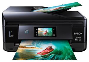 epson expression premium xp-820 wireless color photo printer with scanner, copier and fax