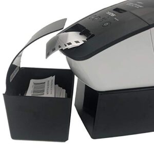 keyfit tools label catcher printer stand organize your labels for use with direct thermal printer labels up to 3″ wide like dk-2205