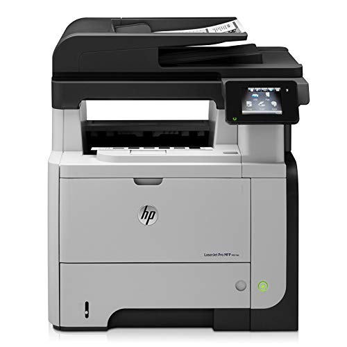 HP Laserjet Pro MFP M521dn Laser Printer - 42PPM, Copy, Print, Scan, Fax, Duplex - (Renewed)