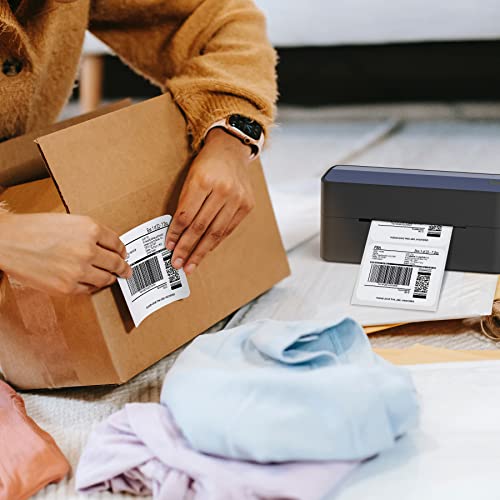 Phomemo Shipping Label Printer, 4x6 Thermal Label Printer for Shipping Packages & Home Small Business for Barcode, Address Printing Compatible with Amazon, Shopify, Etsy, Ebay, UPS, USPS, FedEx