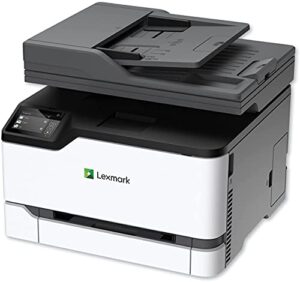 lexmark cx331adwe laser printer – color – 26 ppm mono / 26 ppm color – 600 dpi print – automatic duplex print – wireless lan, white (40n9070)