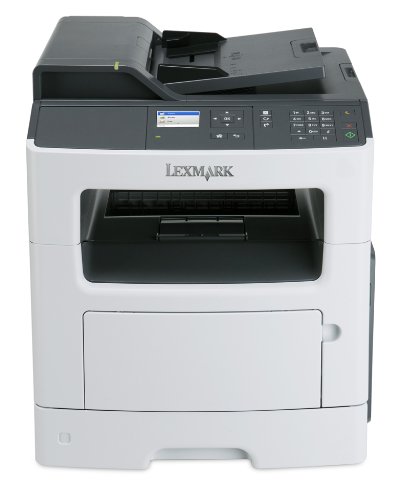 Lexmark MX310dn Compact All-In One Monochrome Laser Printer, Network Ready, Scan, Copy, Duplex Printing and Professional Features