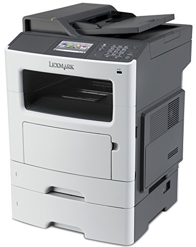 Lexmark MX310dn Compact All-In One Monochrome Laser Printer, Network Ready, Scan, Copy, Duplex Printing and Professional Features