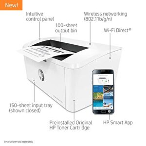 HP Laserjet Pro M15w Wireless Laser Printer (W2G51A) (Renewed)