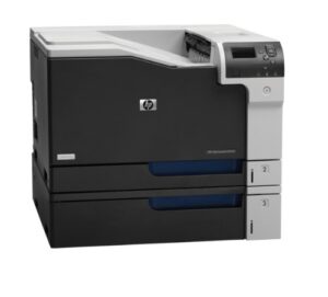 hp laserjet cp5525dn color laser printer 30 ppm mono color 800 mhz 1 gb 11″ x 17″ 600 x 600 dpi max duty cycle 120000 pages duplex 850