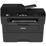 brother premium mfc-l2690dw series compact monochrome all-in-one laser printer | print copy scan fax | wireless | mobile printing | auto 2-sided printing | adf | 26 ppm | refurbished