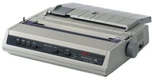 oki microline 186 dot matrix printer (62422301)