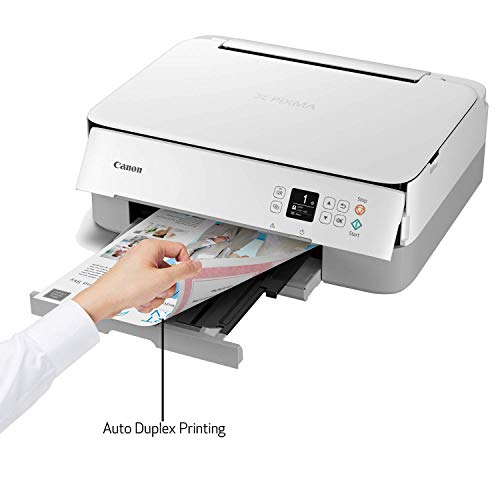 Canon TS6420 All-In-One Wireless Printer, White (Renewed)