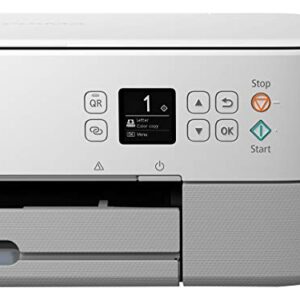 Canon TS6420 All-In-One Wireless Printer, White (Renewed)