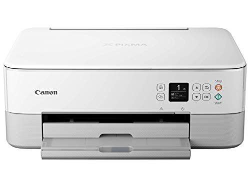 Canon TS6420 All-In-One Wireless Printer, White (Renewed)