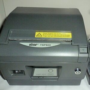 Star Micronics TSP800 Series Thermal Printer, Ethernet, Gray