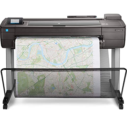 HP DesignJet T730 Large Format Wireless Plotter Printer - 36", with Security Features (F9A29A)