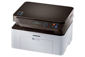 samsung xpress m2070w wireless monochrome laser printer with scan/copy, simple nfc + wifi connectivity and built-in ethernet (ss298h)