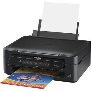 Epson Expression Home XP-200 Wireless All-in-One Color Inkjet Printer, Copier, Scanner (C11CC48201)