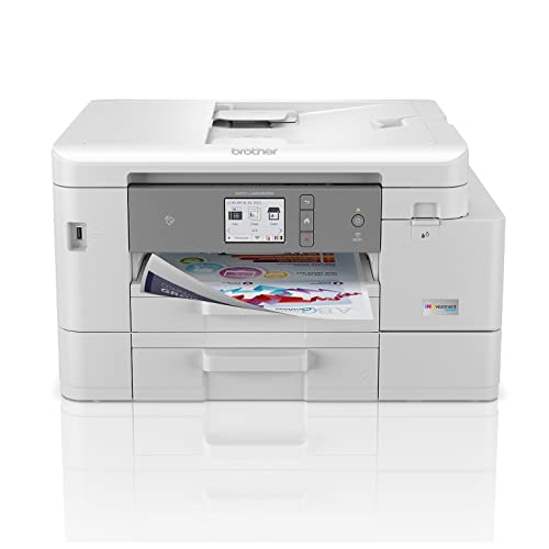 Brother INKvestment Tank MFC-J4535DW Wireless Color All-in-One Inkjet Printer - Print Copy Scan Fax - 2.7" Touchscreen, 20 ppm, 4800 x 1200 dpi, 8.5" x 14", Auto Duplex Print, 20-Sheet ADF