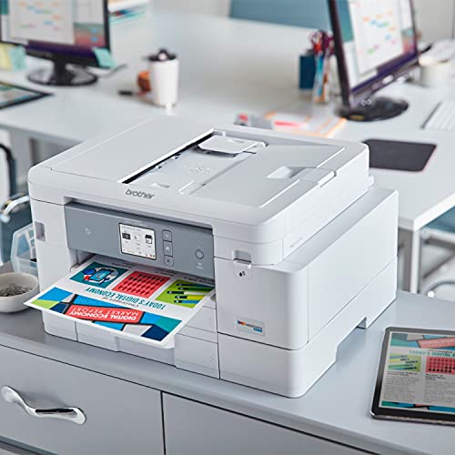 Brother INKvestment Tank MFC-J4535DW Wireless Color All-in-One Inkjet Printer - Print Copy Scan Fax - 2.7" Touchscreen, 20 ppm, 4800 x 1200 dpi, 8.5" x 14", Auto Duplex Print, 20-Sheet ADF