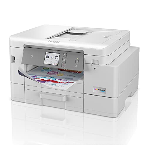 Brother INKvestment Tank MFC-J4535DW Wireless Color All-in-One Inkjet Printer - Print Copy Scan Fax - 2.7" Touchscreen, 20 ppm, 4800 x 1200 dpi, 8.5" x 14", Auto Duplex Print, 20-Sheet ADF