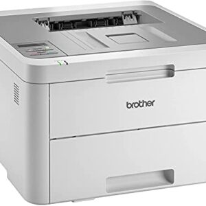 Brother HL-L32 10CW Series Compact Wireless Digital Color Laser Printer - Mobile Printing - Up to 19 Pages/Min - Up to 250-sheet/tray - Up to 2400 x 600 DPI - Mono Display + HDMI Cable