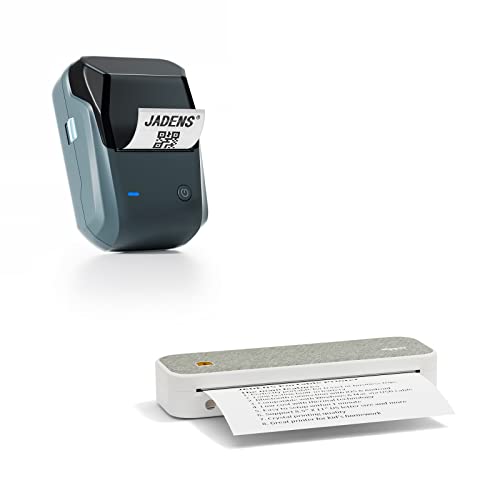 JADENS Portable Printer & Bluetooth Label Maker